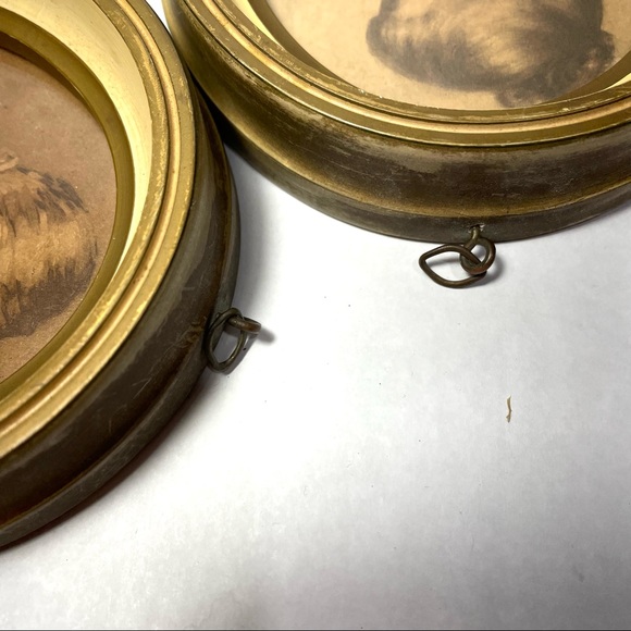 Accents | Vintage Reofect Peter Portraits By Arthur Garrett Art Oval Fr ...